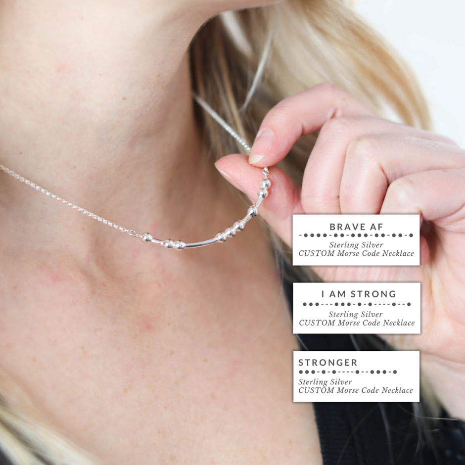 What Is Morse Code Jewlery? Wear a Secret Message – Trisha Flanagan Jewelry